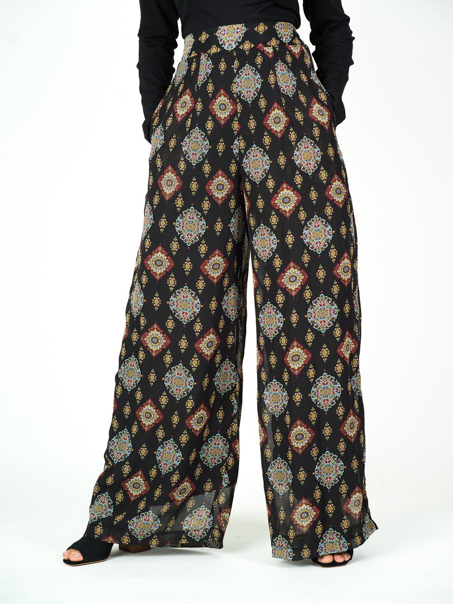 Buy Boho Palazzo Pants for Women Online - Kabayare Fashion