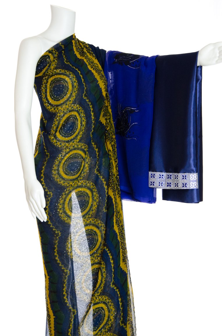 Deep Navy Blue Broadway Dirac • Kabayare