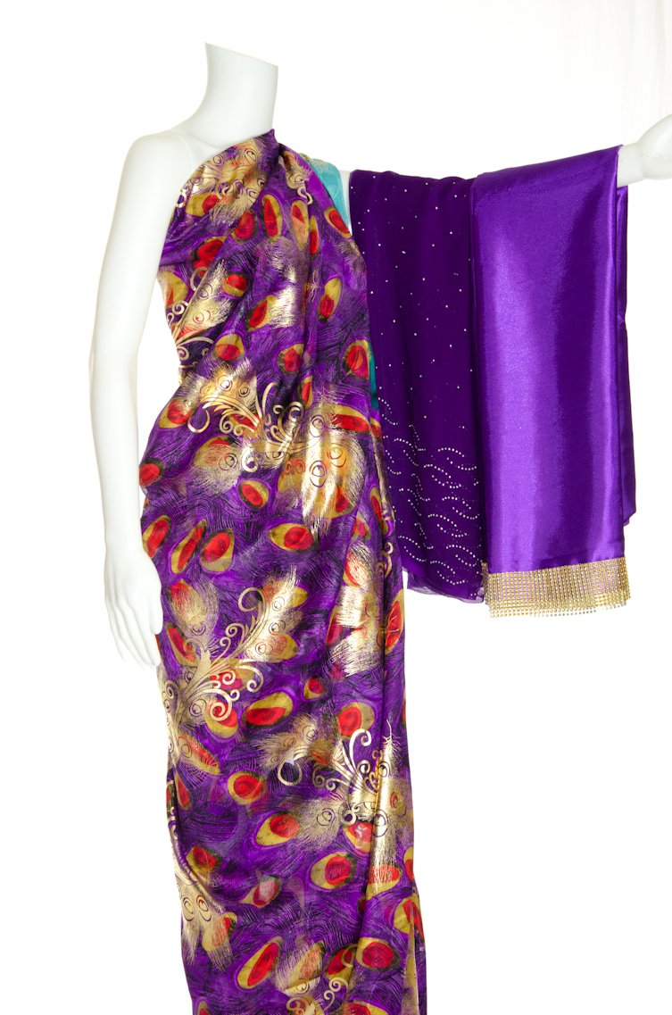 Mint Purple Gold Feather Dirac • Kabayare