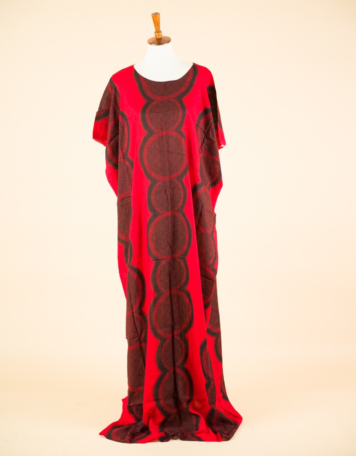 Ivory Floral print Bati Dress • Kabayare